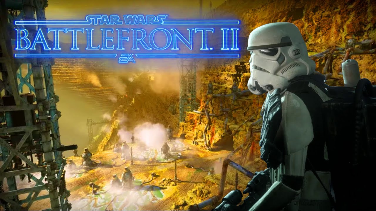 Heavy Class Default Blaster Weapon Test: Kessel - Star Wars Battlefront ...