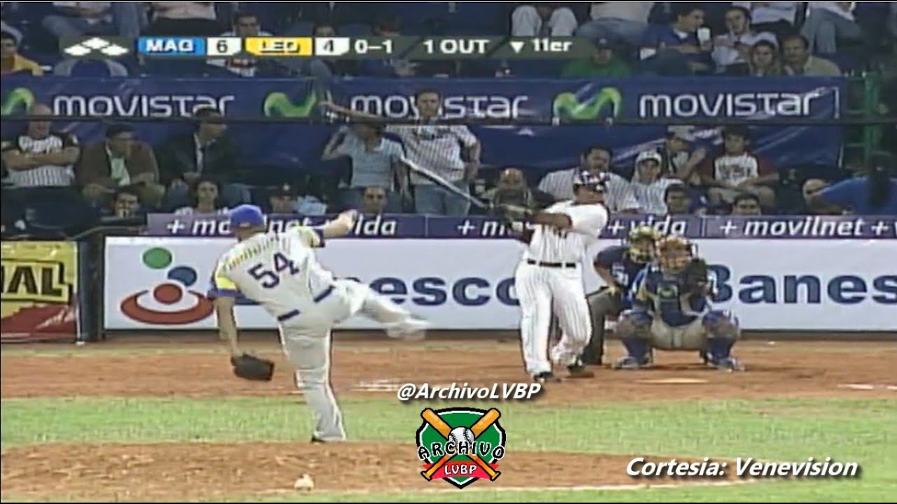 Jonron de Roger Cedeño - Leones del Caracas vs Navegantes del ...