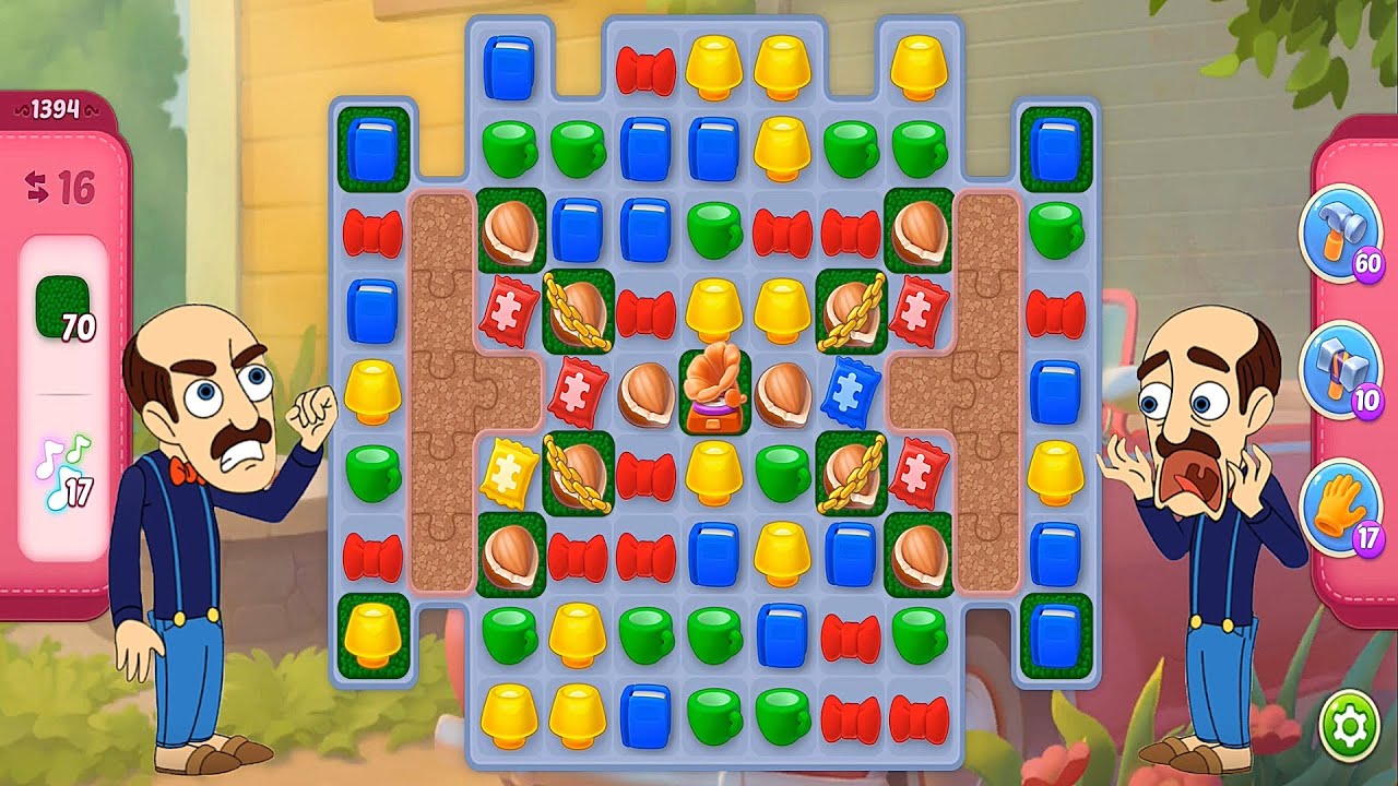 Homescapes - Level 1394 Super Hard Level Gameplay Walkthrough - New ...