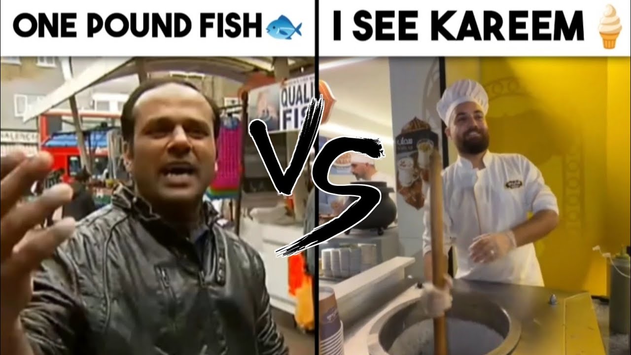 One Pound Fish Vs I See Kareem...🐟🍦 - YouTube