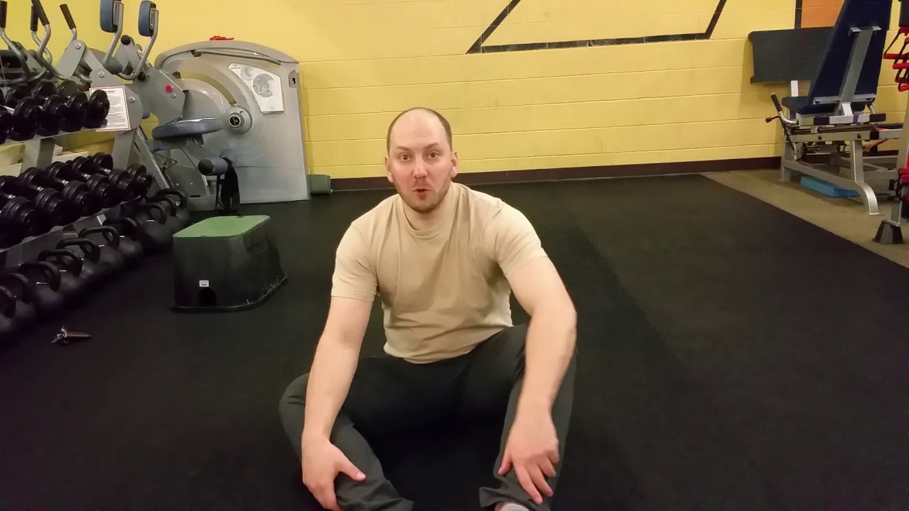 Lying torso twist - YouTube