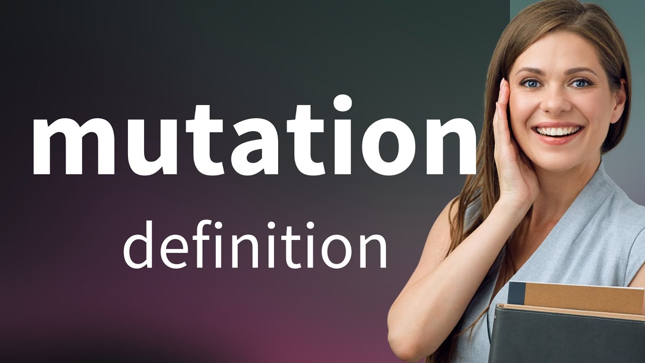Mutation — definition of MUTATION - YouTube