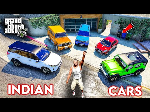 Franklin and ShinChan Stolen Indian Cars in GTA 5 | JNK  GAMER GTA V