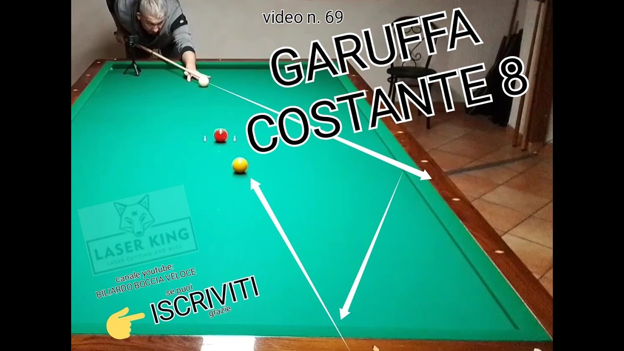 BILIARDO-v.69- GARUFFA COSTANTE 8 - YouTube