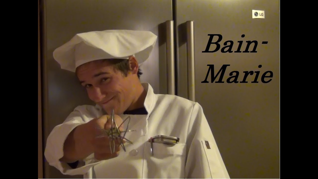 How to Melt Chocolate with a Bain-Marie - YouTube