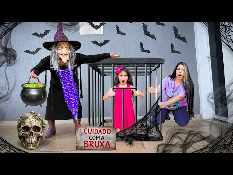 UMA BRUXA MALVADA PEGOU A LAYRA E A LARISSA TEVE QUE SALVAR ELA!!