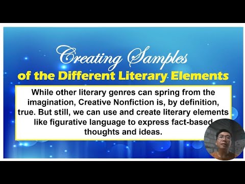 Most Common Literary Elements || Creative Nonfiction - YouTube