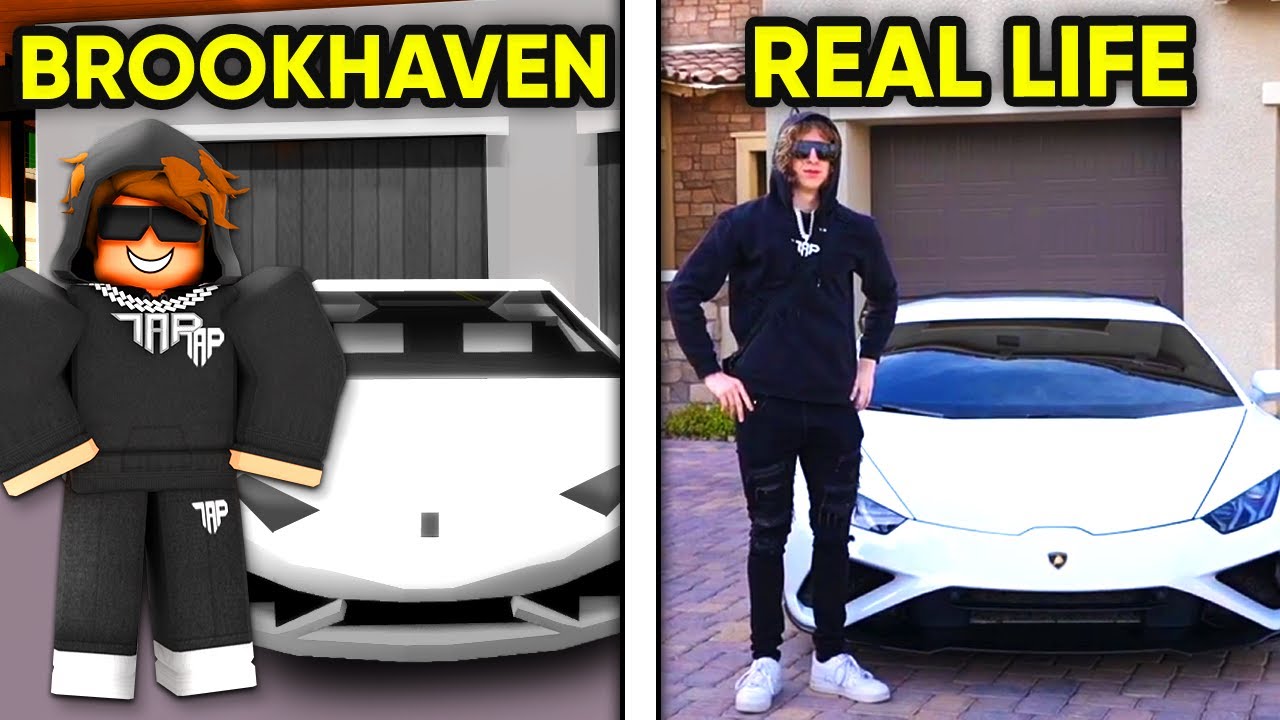 Brookhaven RP vs REAL LIFE.. - YouTube