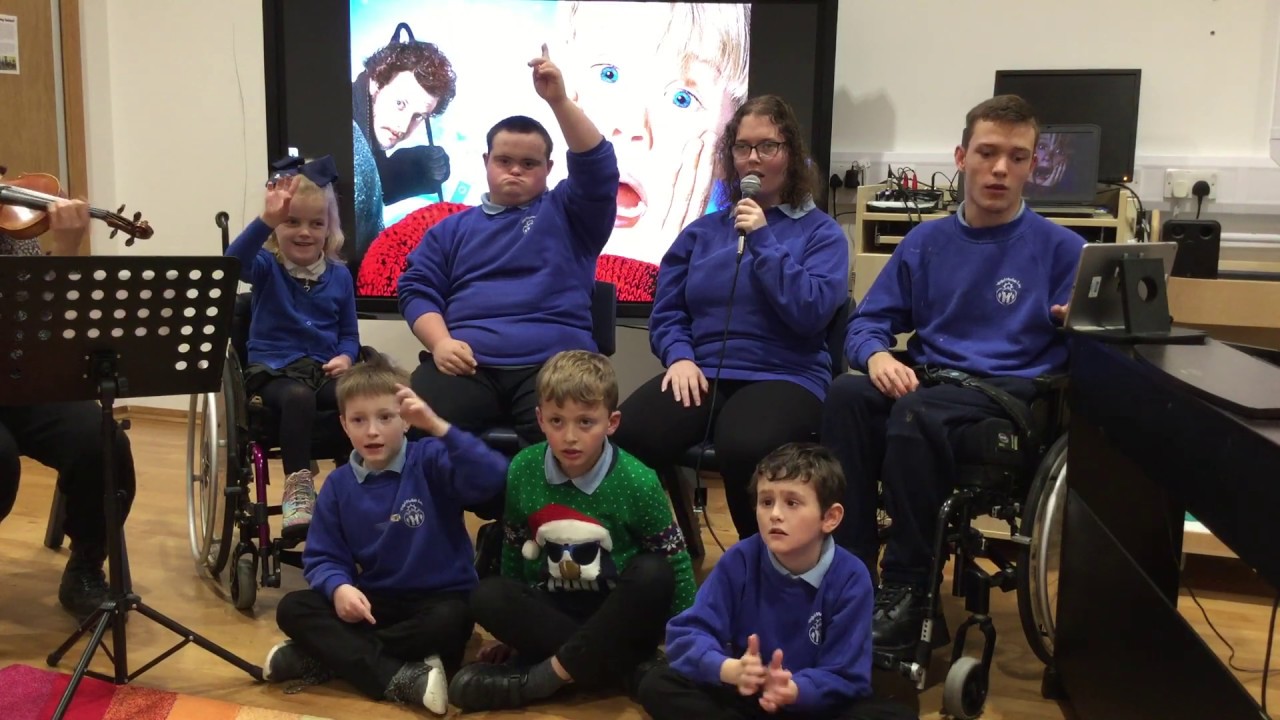 'Somewhere in my Memory', Ysgol Hafod Lon - YouTube