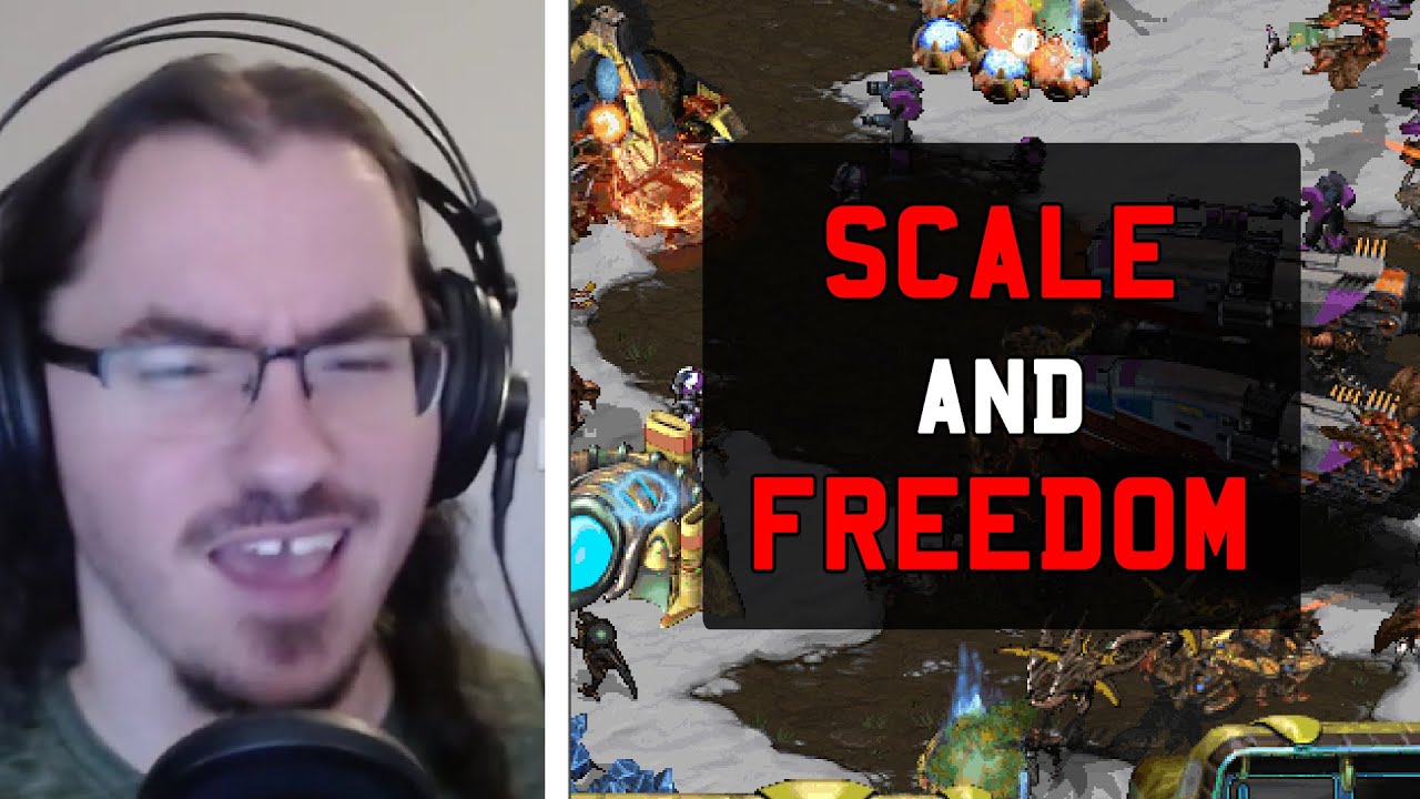 Scale and freedom in video games - YouTube