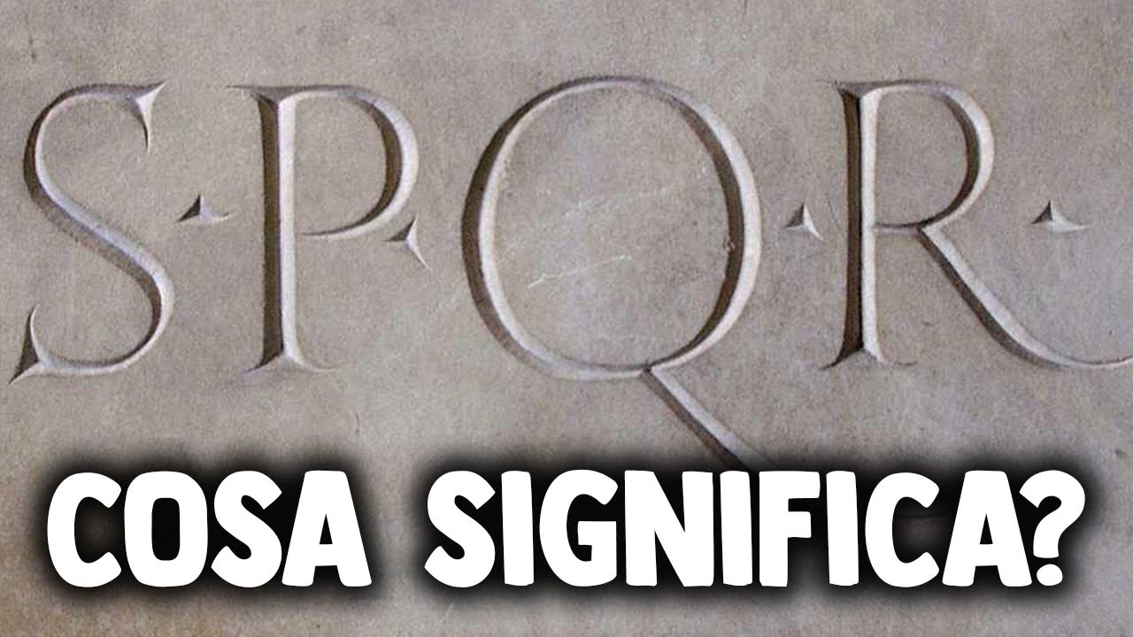 Il significato di S.P.Q.R. - YouTube