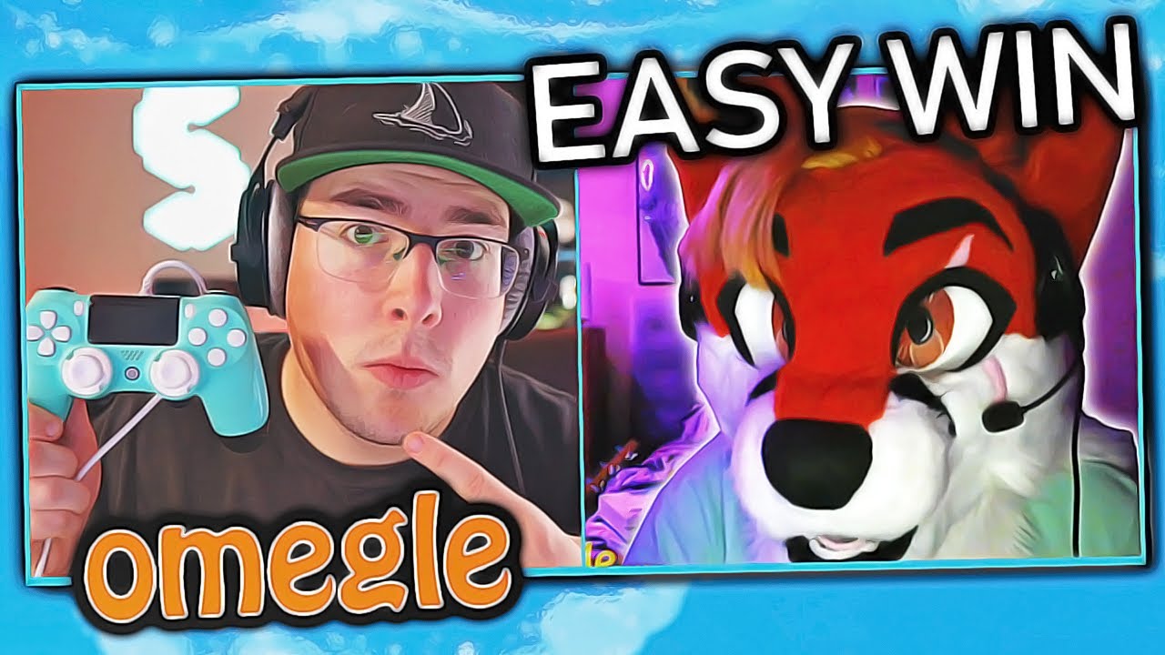 OMEGLE... but I try to 1v1 people - YouTube