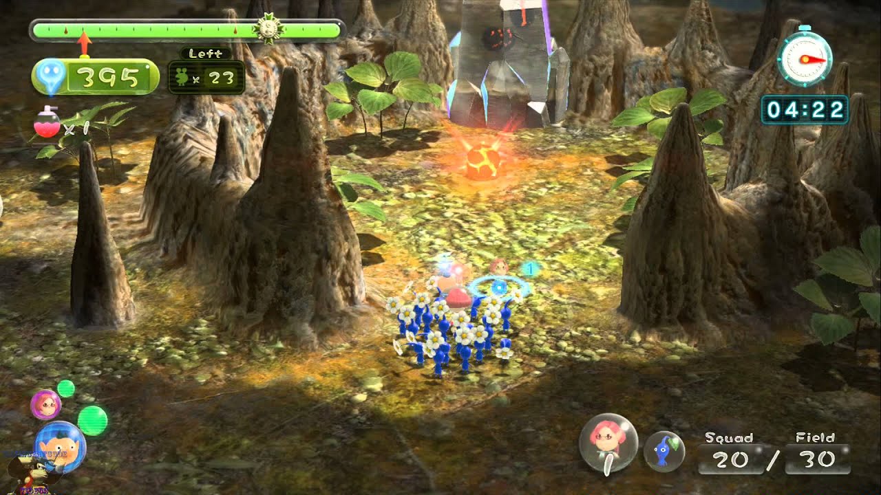 Pikmin 3 - Battle Enemies - Stage 10: Formidable Oak Remix - 2300 ...