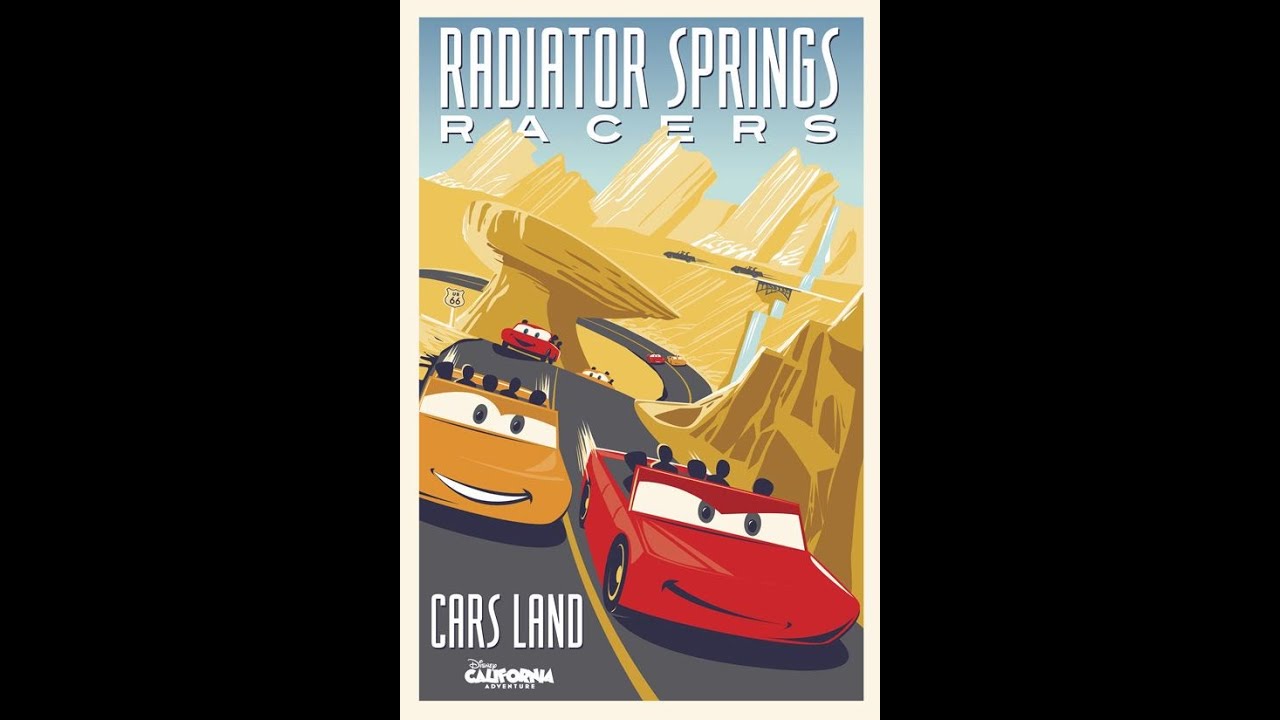 Radiator Springs Racers Movie Park Theme Park Tycoon 2 POV Cam - YouTube