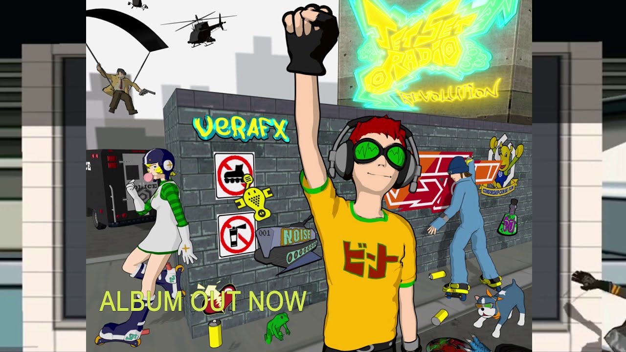 Jet Set Radio Revolution Album Mashup - YouTube