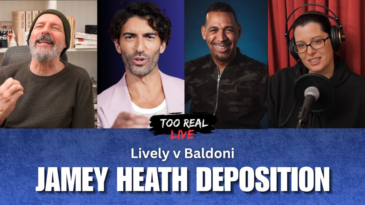 LIVE!!! Jamie Heath's entire depo drop read LIVE!! #justinbaldoni - YouTube