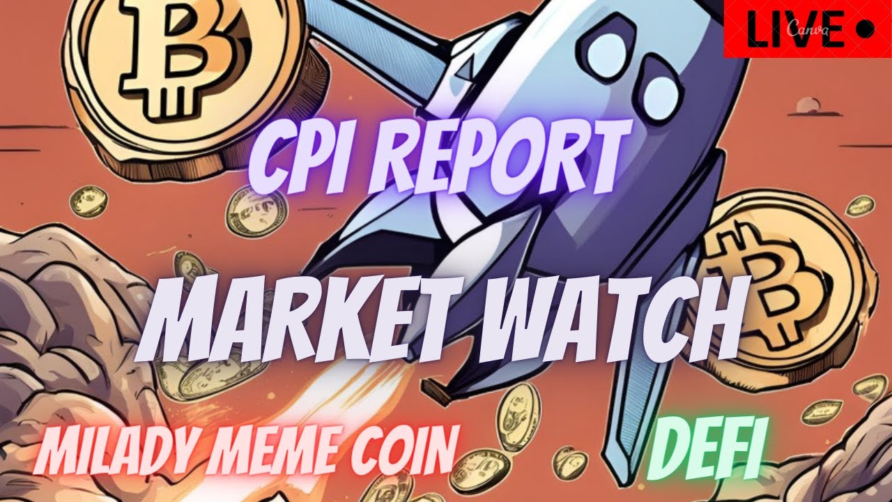 MILADY MEME COIN JASMY COIN BTC $NFK CAW CRONOS DEFI \ MARKET WATCH ...