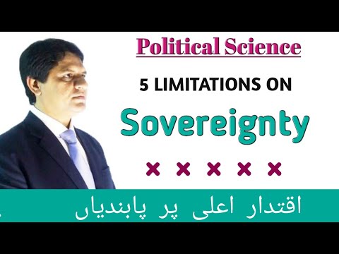 LIMITATIONS ON SOVEREIGNTY/SOVEREIGN, Moral,Human,Natural ...
