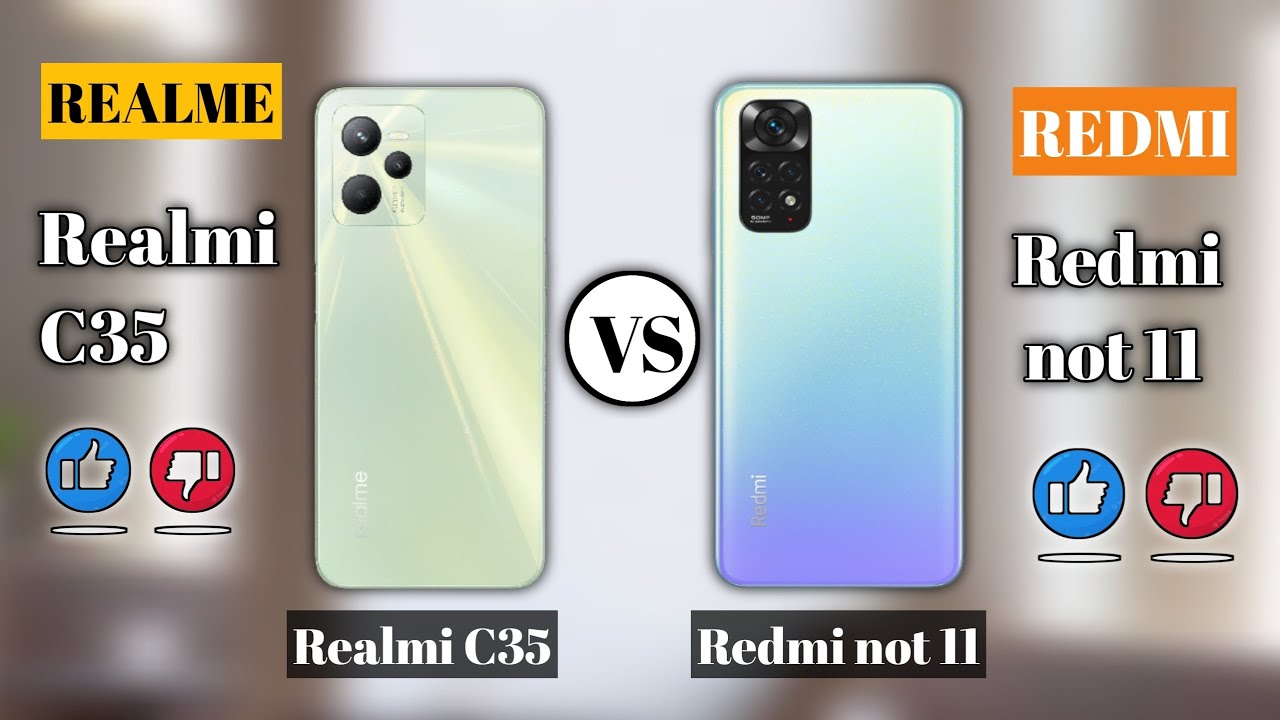 Redmi vs Realme phone camprision |Realme vs Redmi camprision - YouTube