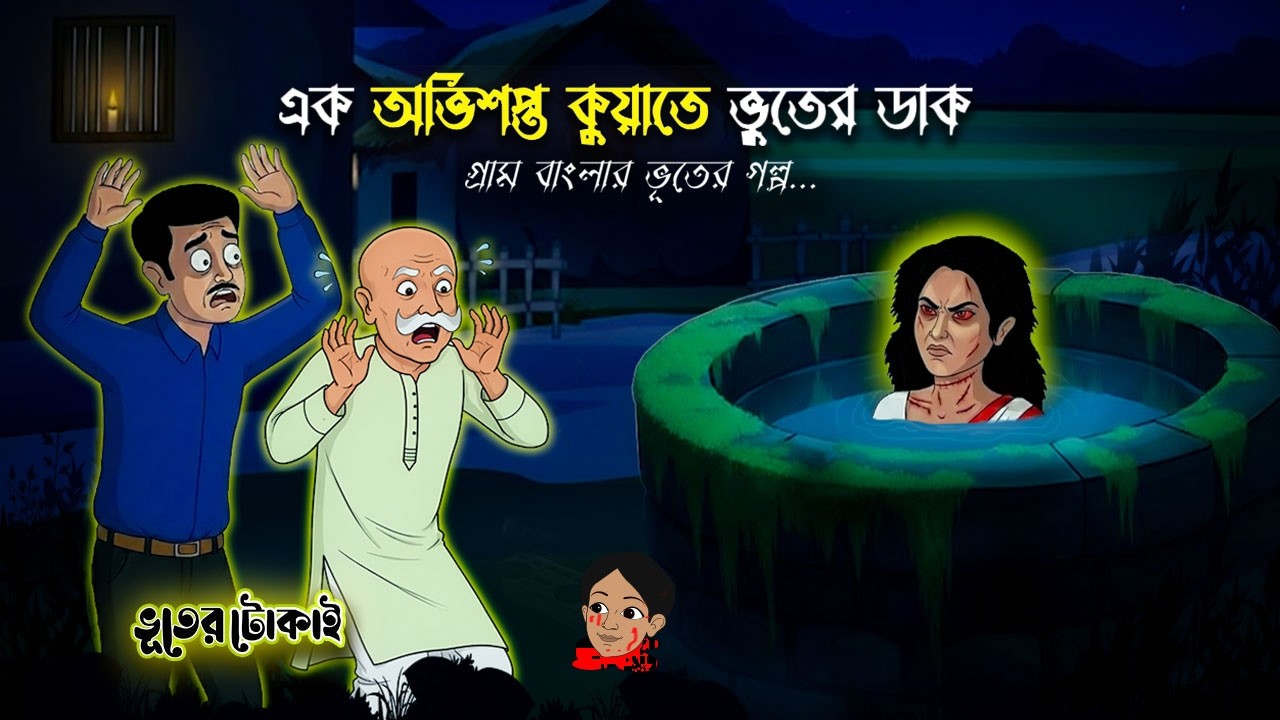 অভিশপ্ত কুয়া - bhuter golpo | bangla cartoon golpo | bangala bhuter ...