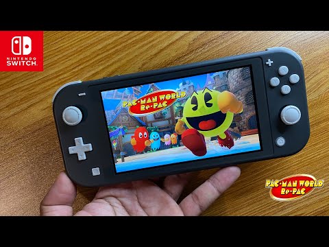 Pac-Man World Re-Pac Nintendo Switch Lite Gameplay - YouTube