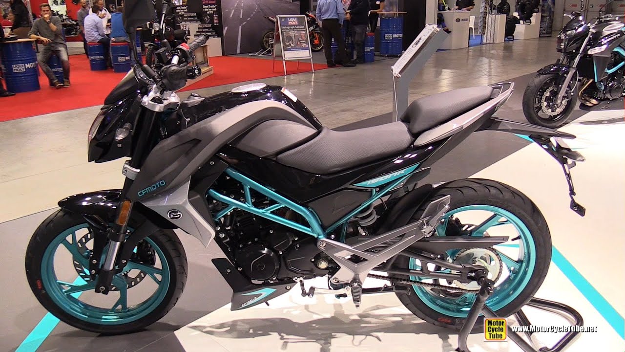 2016 Cfmoto 150NK - Walkaround - 2015 EICMA Milan - YouTube