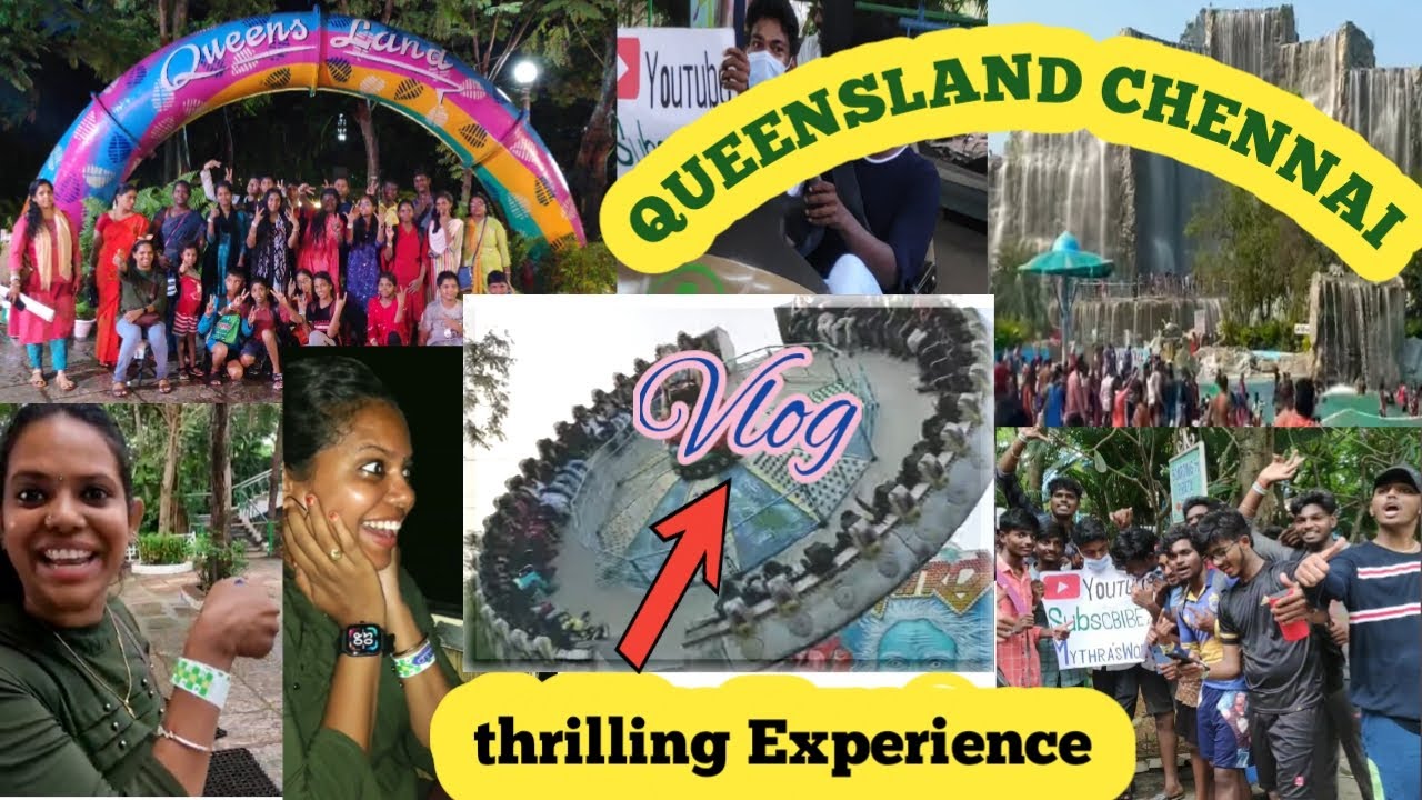 Queensland Amusement Park || Theme Park Chennai || Full Tour || THRILL ...