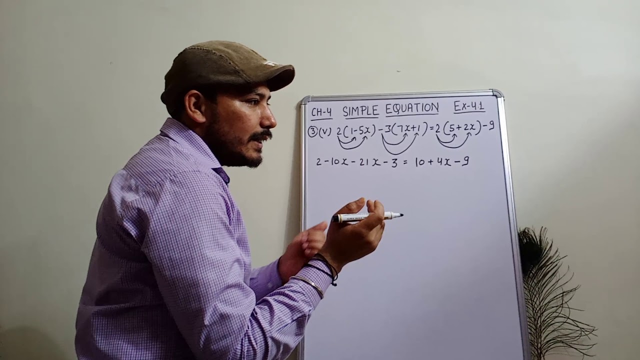 Class 7 Ch 4 Simple Equation Exercise 4 1 Part II YouTube class-7-ch-4-simple-equation-exercise-4-1-part-ii-youtube