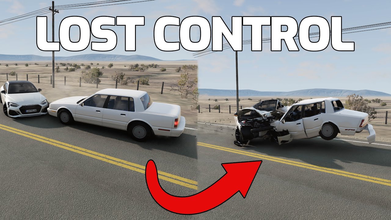 High Speed Lost Of Control Crashes #2 - BeamNG drive | DIESEL CRUSH ...