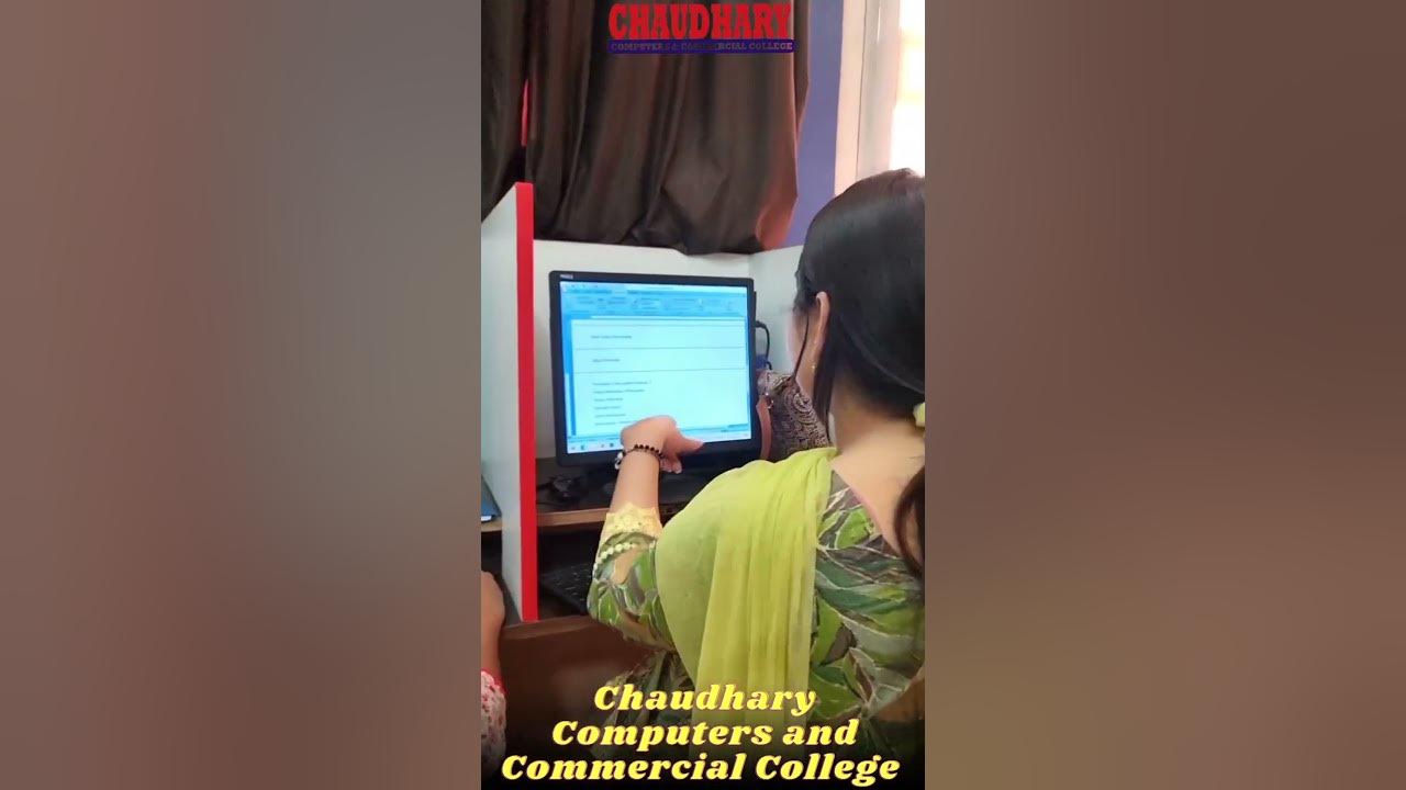 💥Looking for Advance Level Computer Classes? Join Chaudhary Computers #computer #computercourse ...