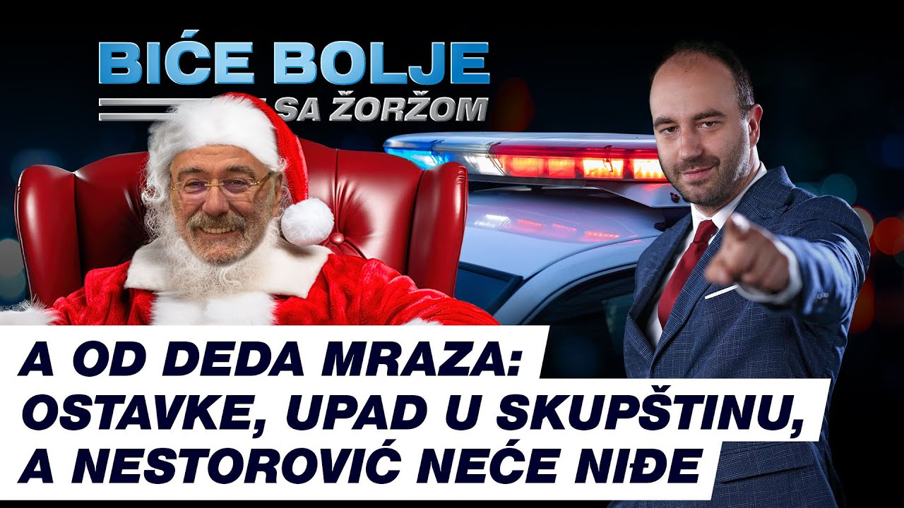 A od DEDA MRAZA: ostavke, UPAD u skupštinu, a NESTOROVIĆ NEĆE NIĐE ...