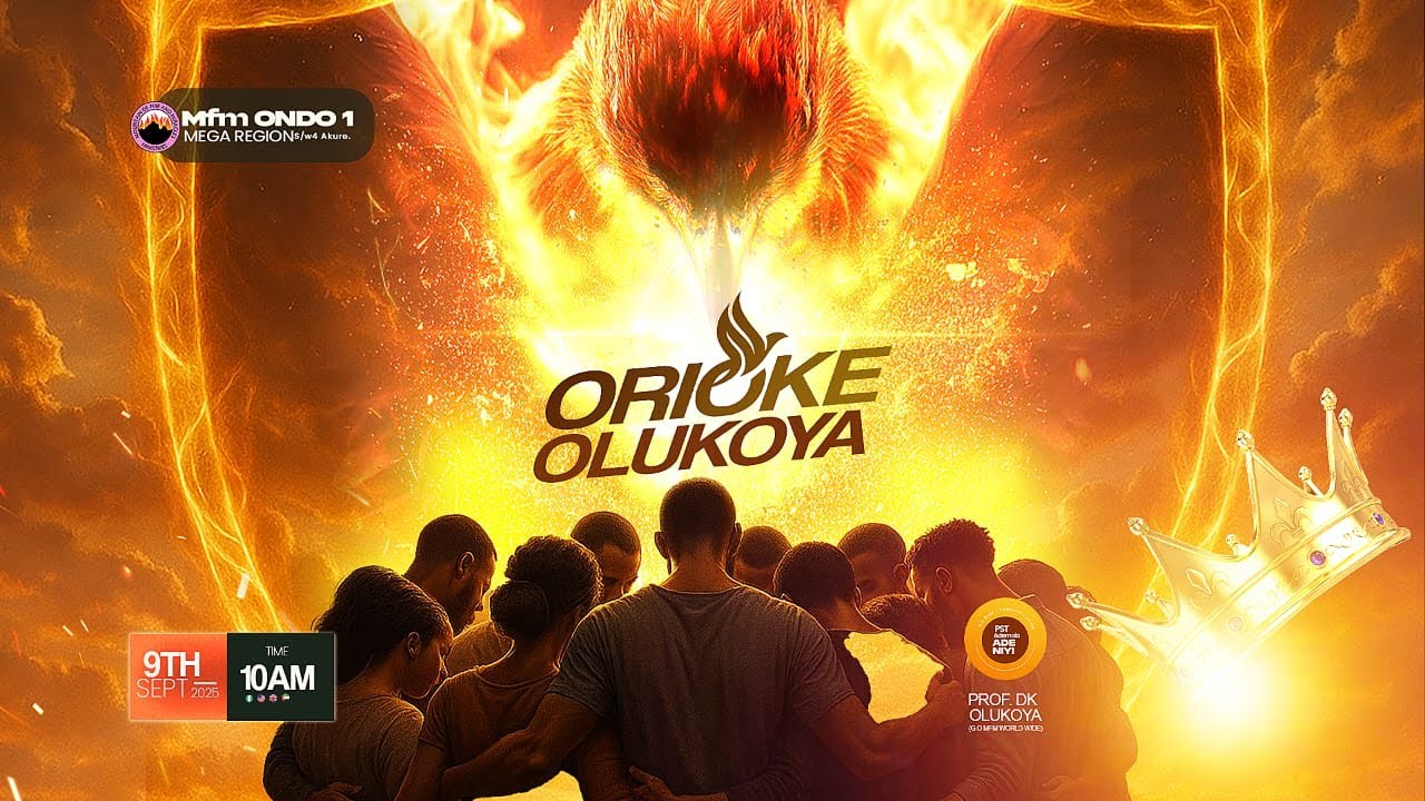 ORI OKE OLUKOYA PROGRAM, 9TH SEPTEMBER 2025, MINISTERING: PASTOR ...