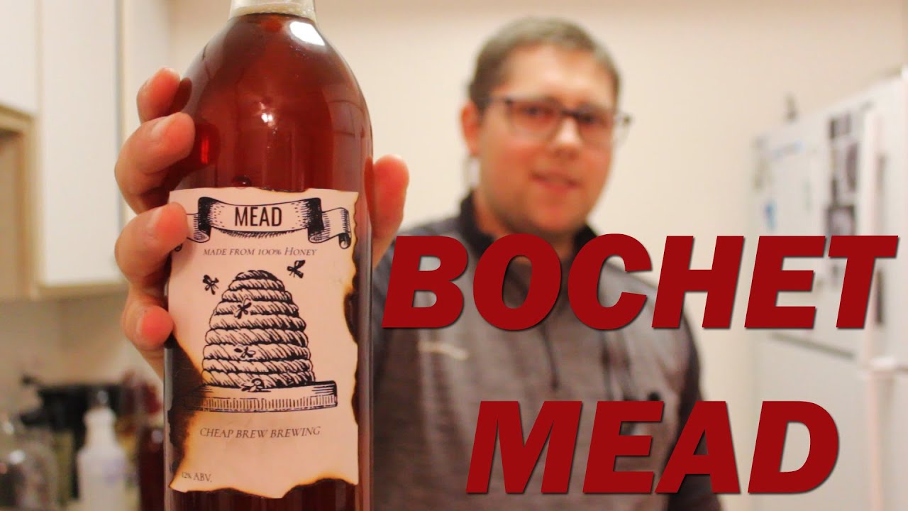 Making a One Gallon Bochet Mead - YouTube