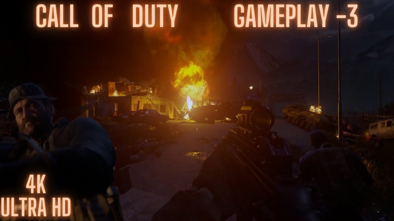Call of Duty Modern Warfare Remastered Gameplay Walkthrough #3 | 4K ...
