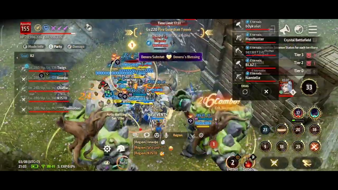 A3 STILL ALIVE - CRYSTAL BATTLE 03.08 - - YouTube