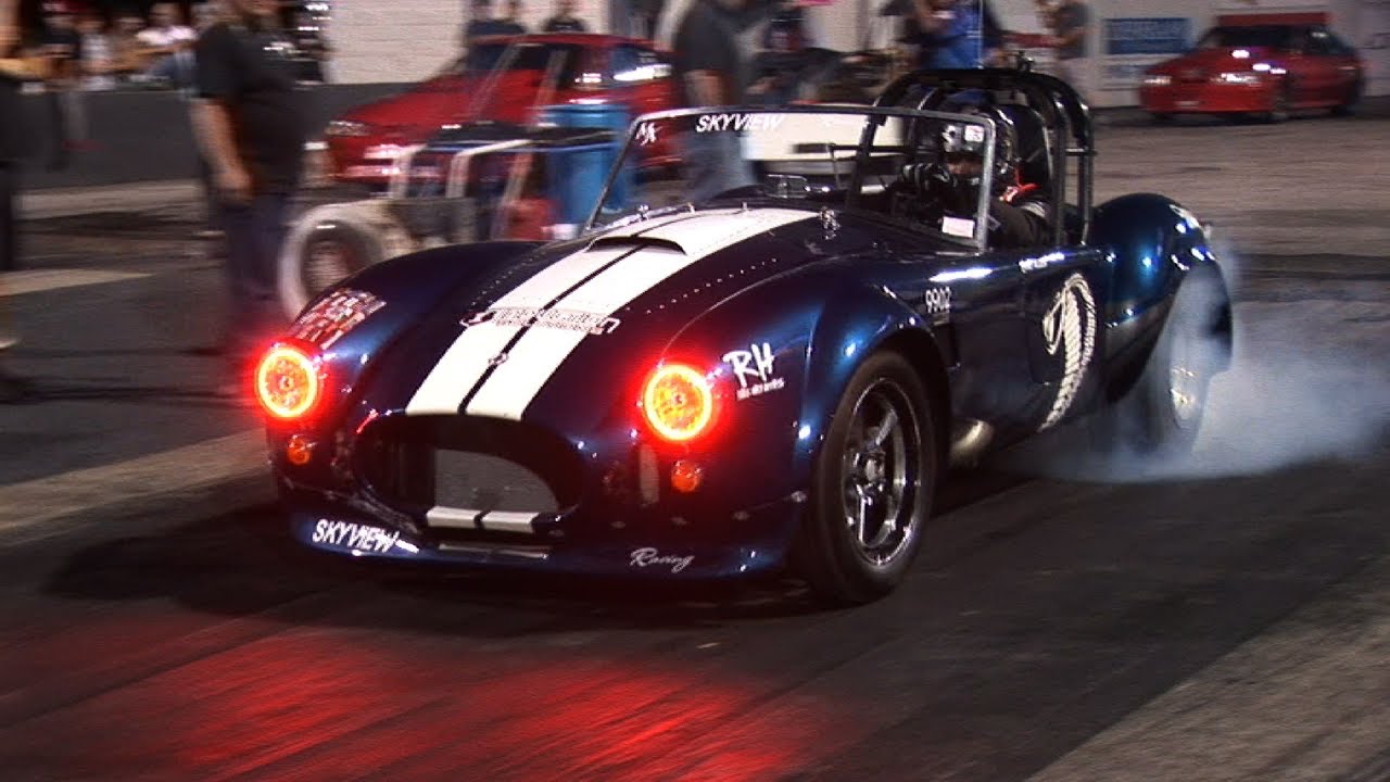 Drag Racing on 235 Radials/8.5 Slicks - Tulsa Raceway Park - YouTube