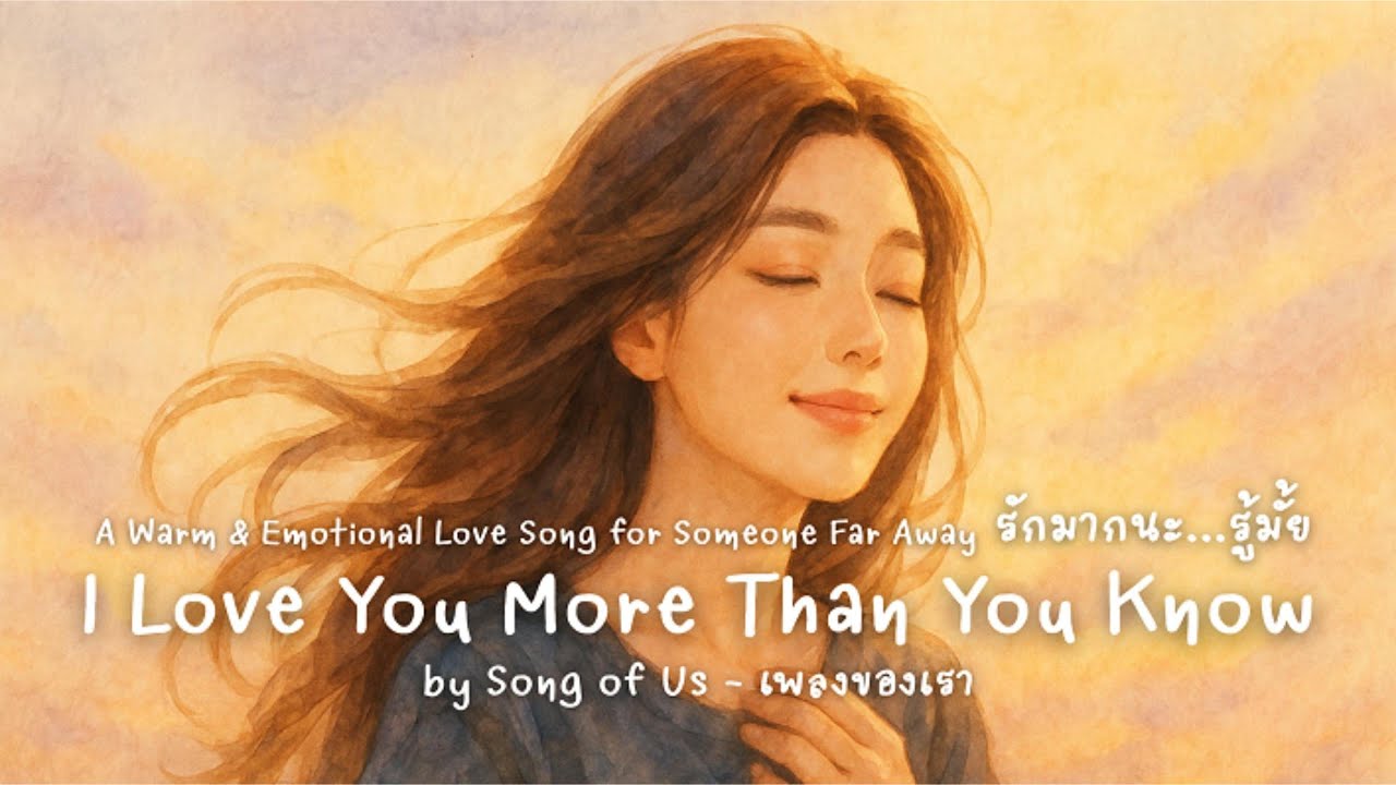 I Love You More Than You Know (รักมากนะ...รู้มั้ย) | Acoustic Soft ...