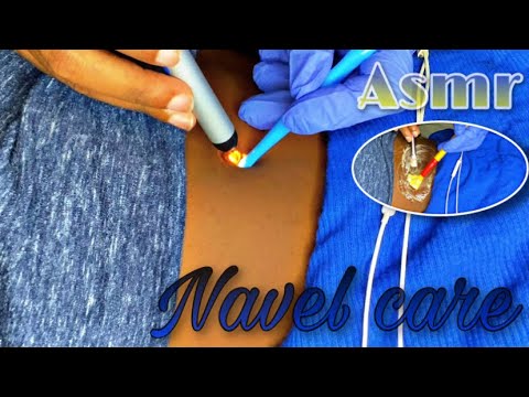Asmr Navel care/ navel cleaning X navel picking with tools ☺️💤 - YouTube