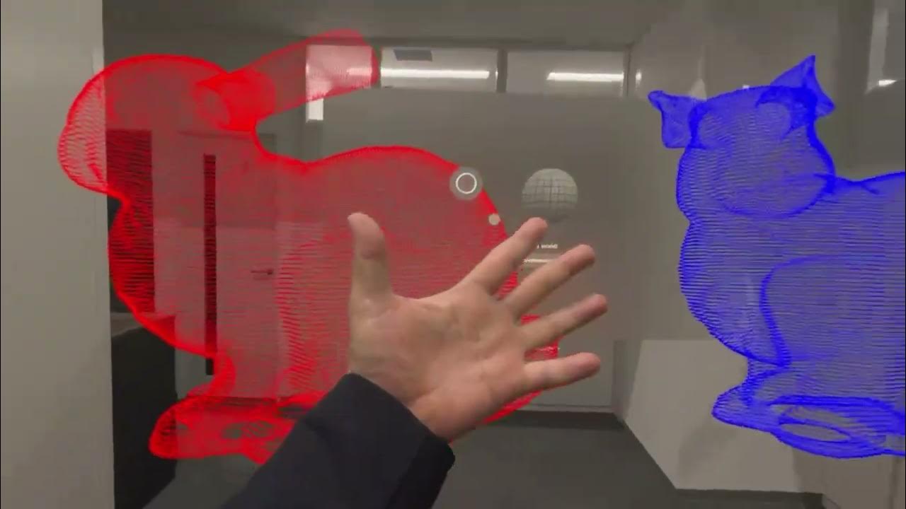 Point Cloud view on Apple Vision Pro - YouTube