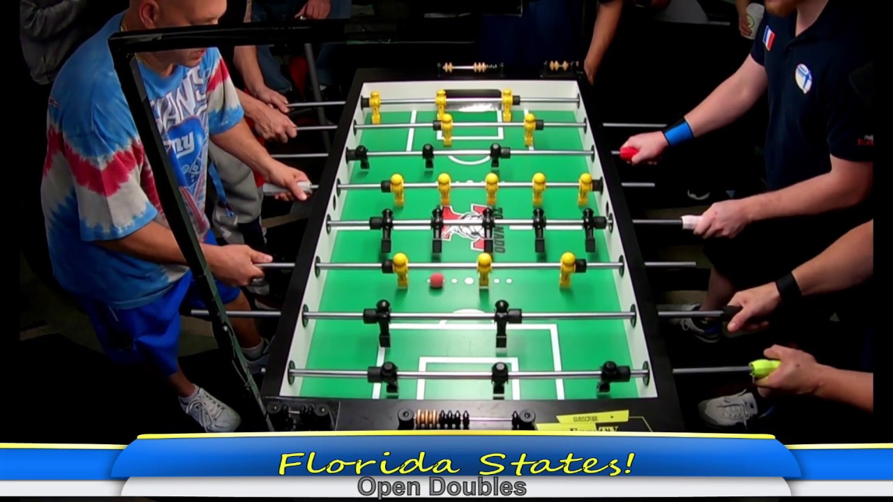 Florida State Foosball 2020 LIVE! Table 1 - YouTube