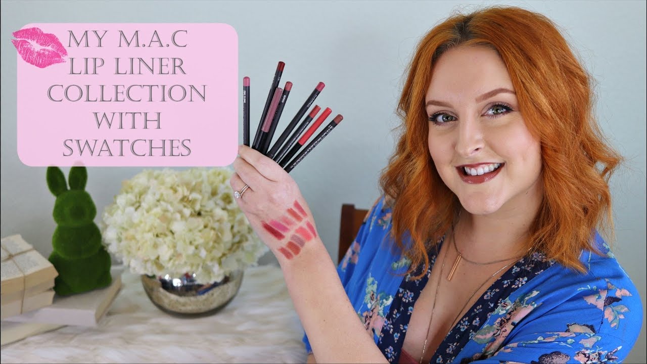 M.A.C LIP LINER COLLECTION | WITH LIP SWATCHES | SIRENA GRACE CELES ...