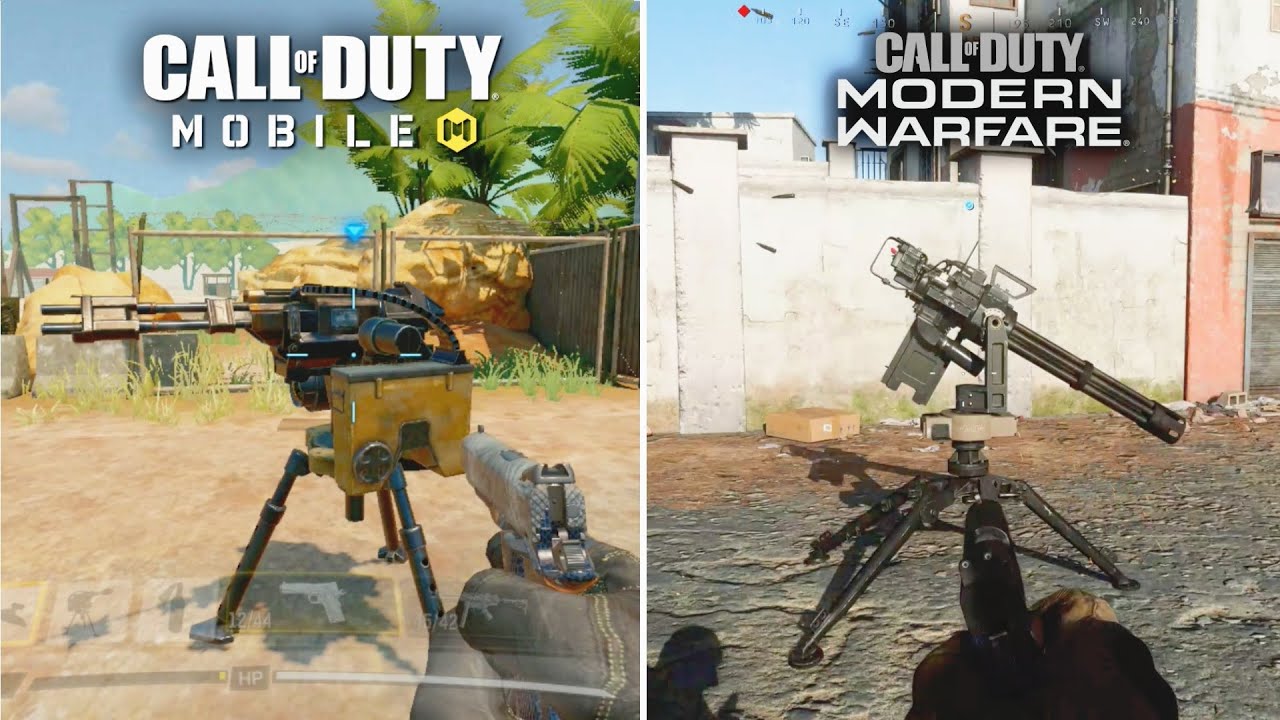 Cod Modern Warfare 2019 vs. Cod Mobile Scorestreaks Comparison (PC vs ...