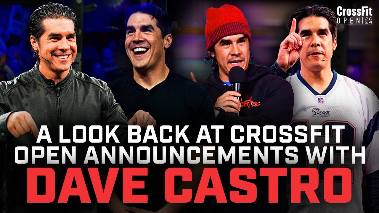 Through the Years — CrossFit Open Announcements With Dave Castro - YouTube