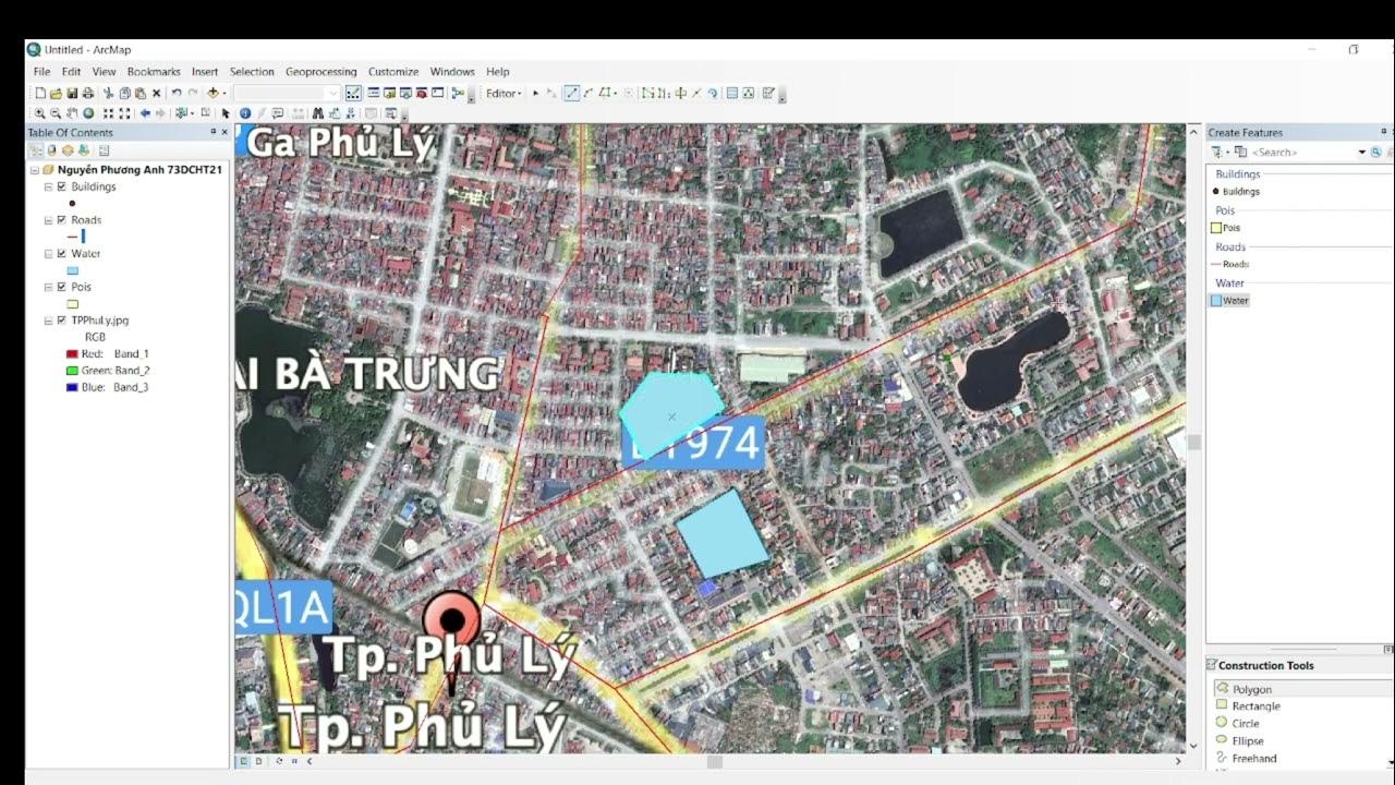Nguyen phuong anh 73DCHT21 thực hành chương 4 GIS - YouTube