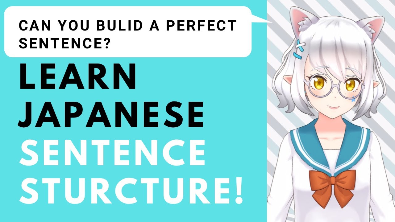 Learn Japanese grammar/sentence structure with me! - YouTube