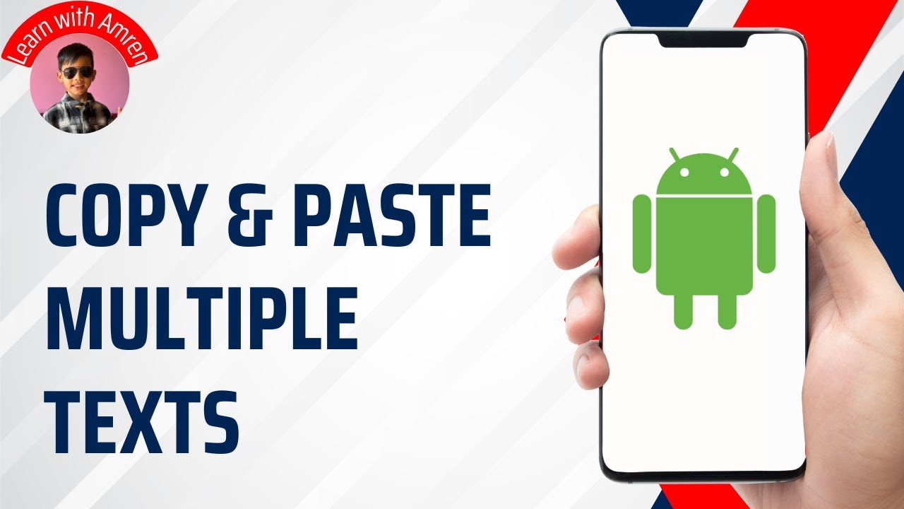 How to Copy and Paste Multiple Text on Android Phone - YouTube