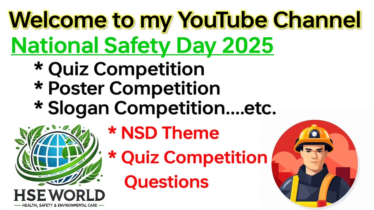 National Safety Day 2025 Quiz & Theme | Test Your Safety Knowledge ...