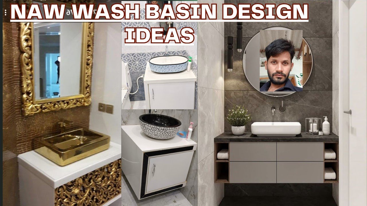 bathroom wash basin ideas।। bathroom wash basin countertop।।small basin ...