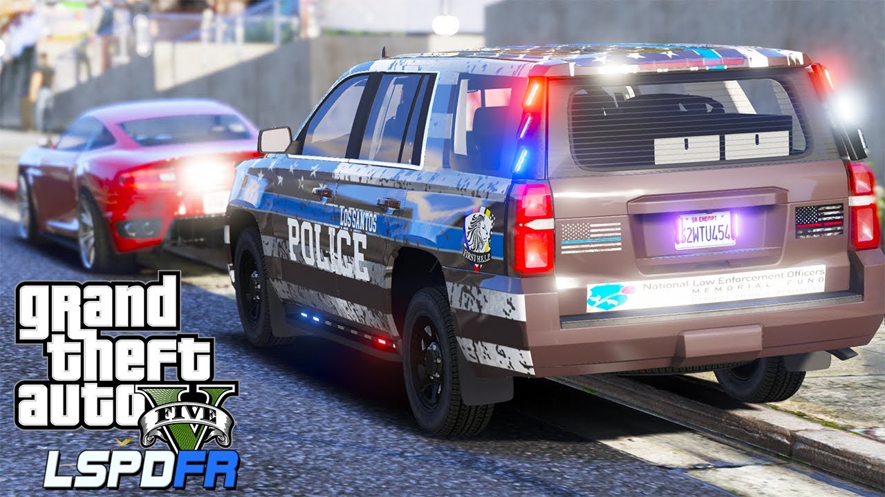 Thin Blue Line Vehicle Pack - GTA 5 LSPDFR - YouTube