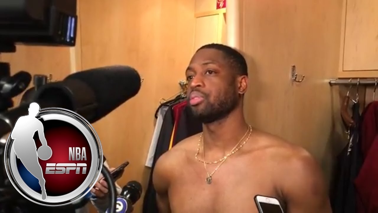 Dwyane Wade tells reporters when he starts looking at NBA standings ...